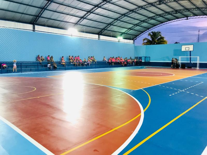 Revitalização do Ginásio Carlos Gripp na Calúcia - REDEPARÁ