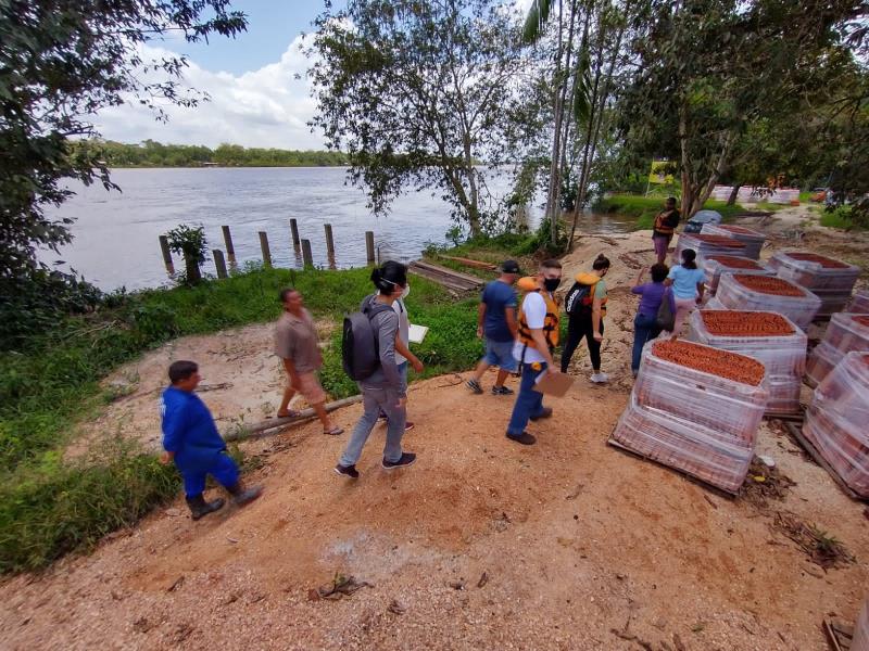 Semec visita escolas municipais da Ilha do Combu para deixá-las bem cuidadas - REDEPARÁ